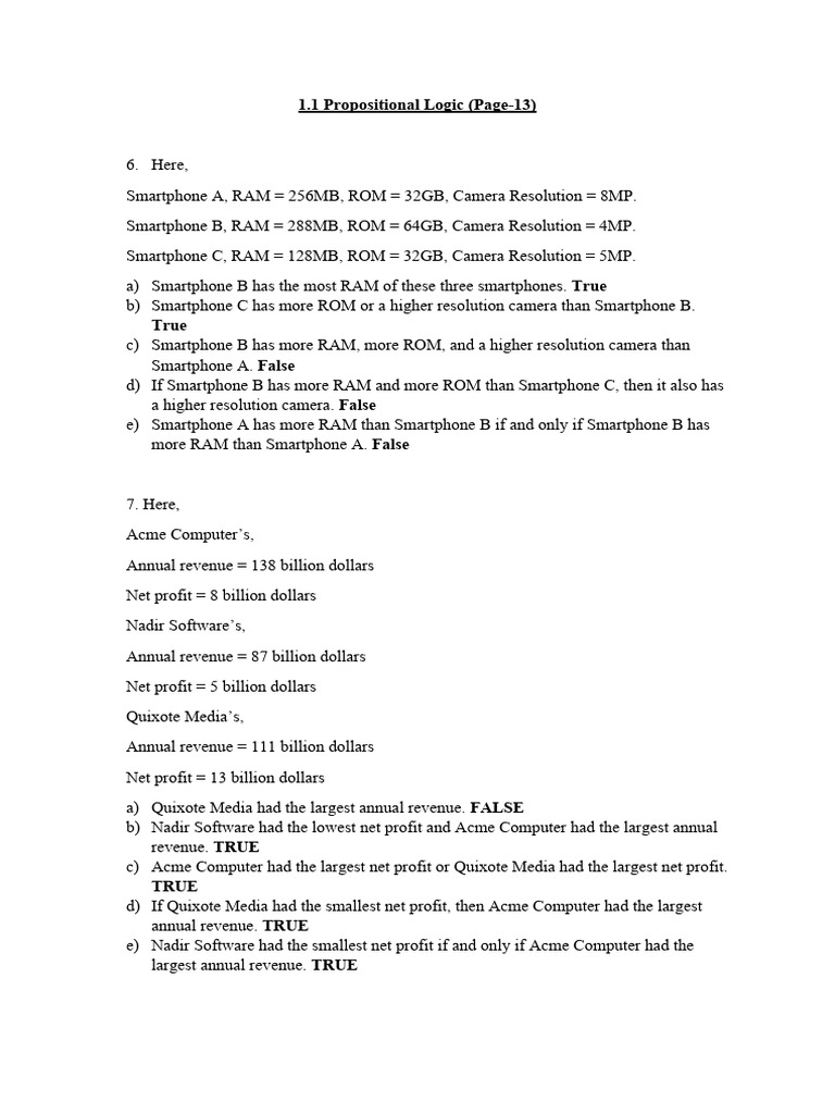 Discrete Mathematics Assignment-01 | PDF | If And Only If | Logical Consequence