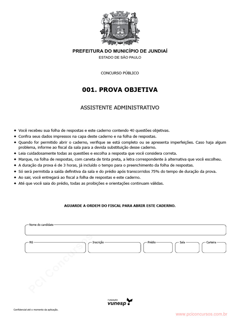 Assistente Administrativo | PDF | Microsoft Excel | Science