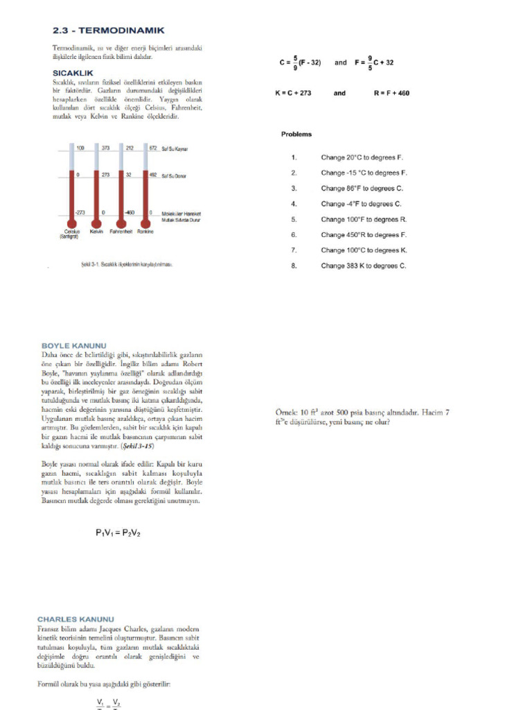 Termodinamik Slayt | PDF