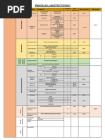 Programa Arquitectonico de Floristeria | PDF