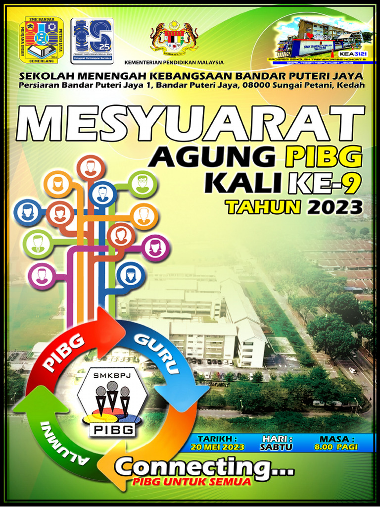 Buku Program Mesyuarat Agung PIBG Kali Ke 9 2023 | PDF