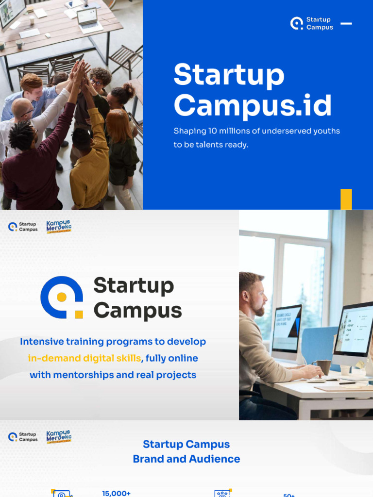 Medpart Partnership Deck - Startup Campus - PPTX (1) - Compressed | PDF | Mentorship | Startup ...