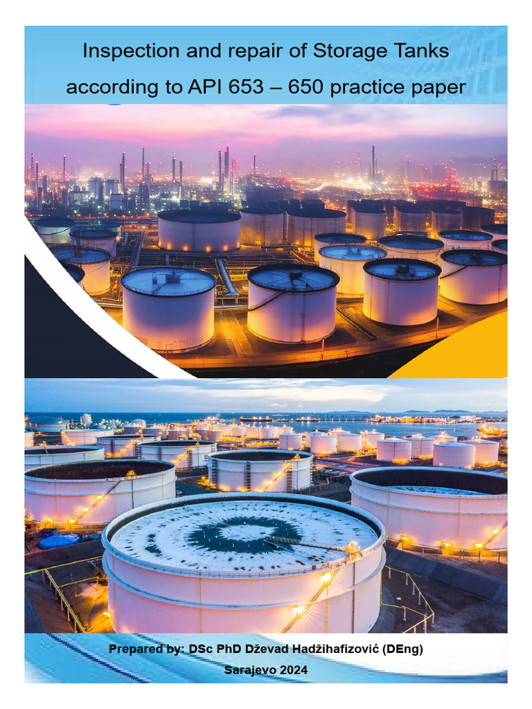 API 653 Storage Tank Repair Guide | PDF | Welding | Construction