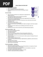 Fall History OSCE Checklist Geeky Medics | PDF | Patient | Medicine