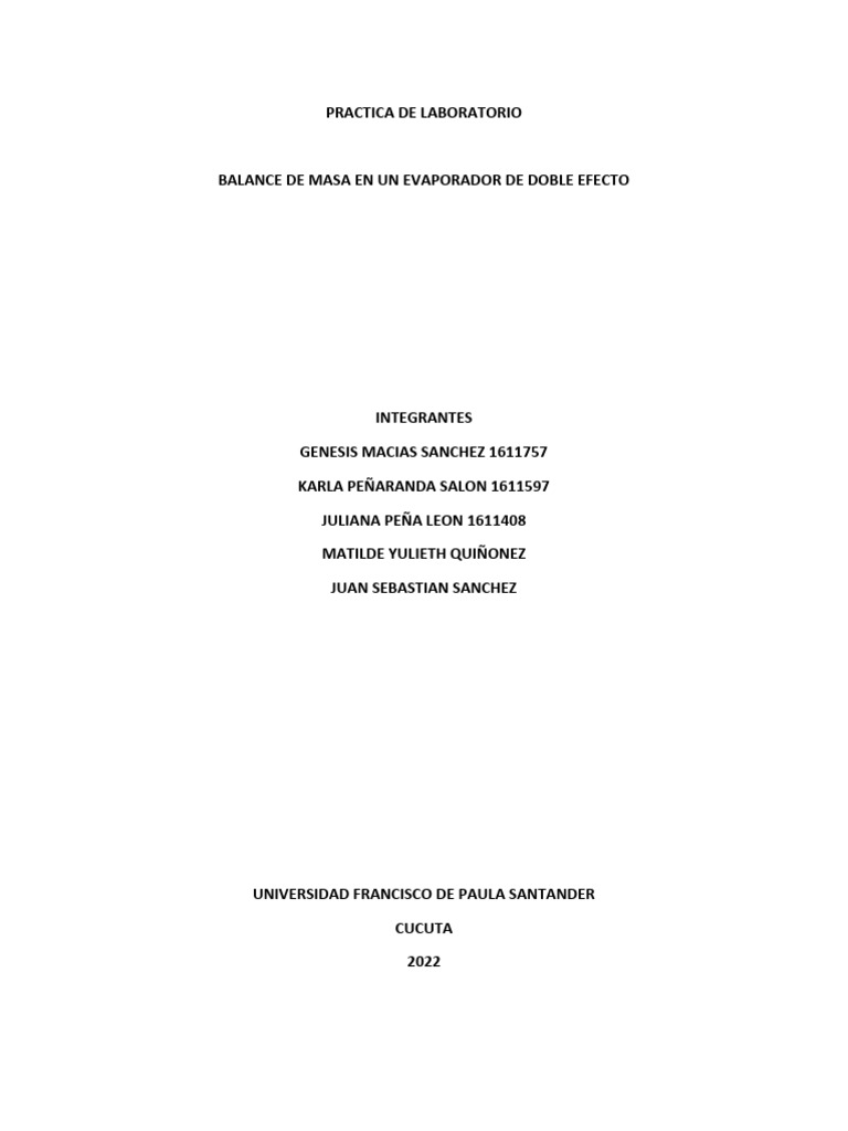 Practica De Laboratorio Pdf