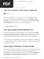 Claves de Windows 10 Pro, Home (Licencias Gratis) 2024 | PDF | Windows 10 | Microsoft Windows