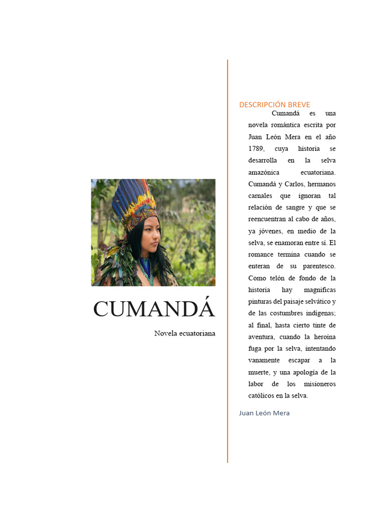 La Novela Cumanda | PDF | Amor