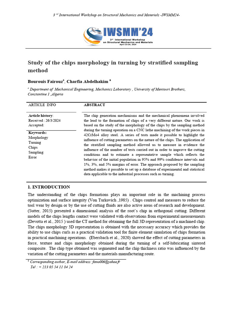 C13 | PDF | Sampling (Statistics) | Sample Size Determination