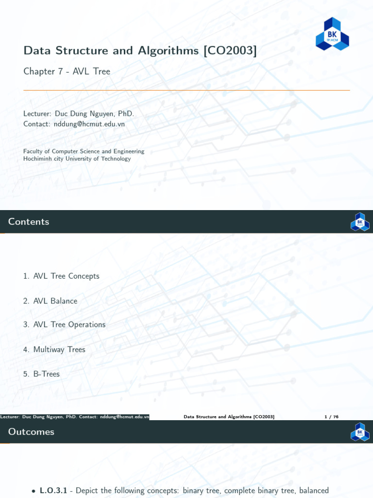Ch07 AVL | PDF | Algorithms | Computer Programming Ch07 AVL | PDF | Algorithms | Computer Programming