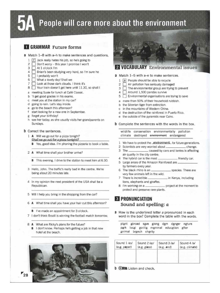 Worksheet Unit 5 | PDF