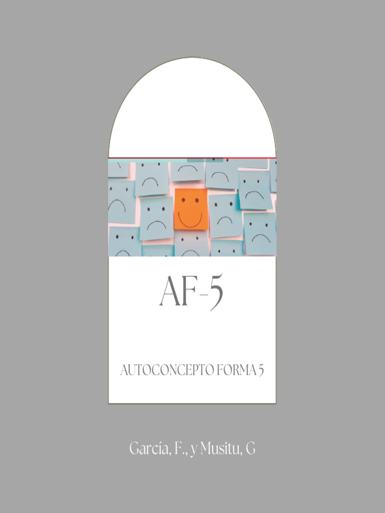 Test AF-5 de Autoconcepto | PDF