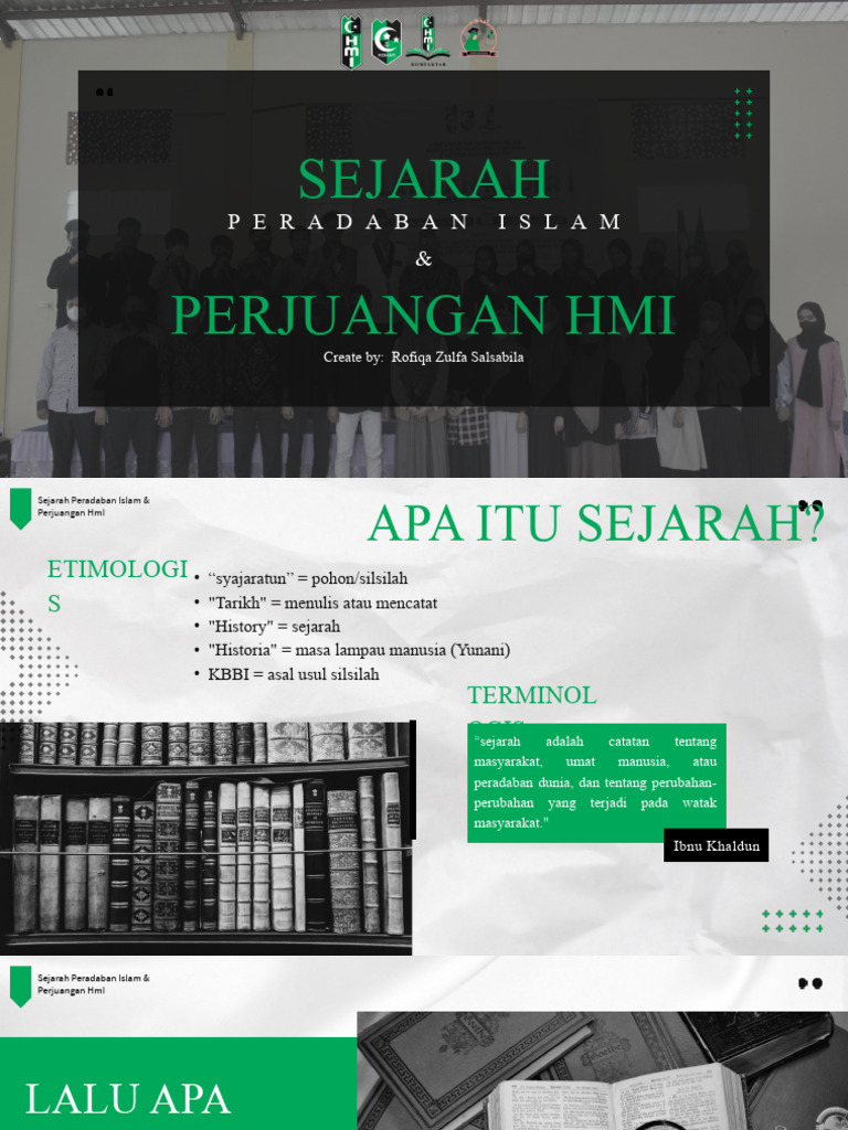 Sejarah Perjuangan HMI dan Islam | PDF | Ilmu Sosial | Sejarah