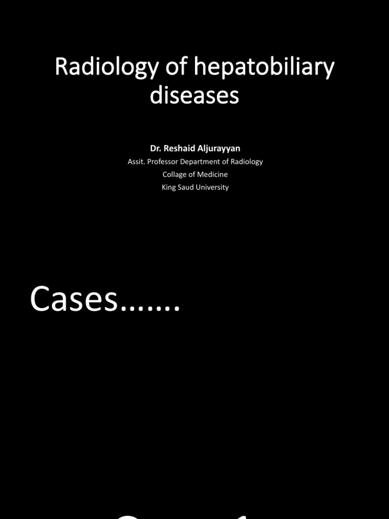 14 Radiology Of Hepatobiliary Diseases Pdf Cirrhosis Medical