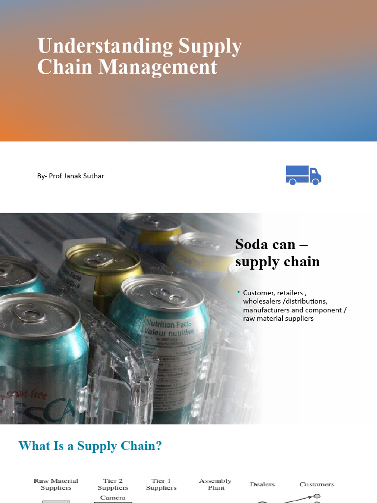 Understanding Supply Chain Management | PDF | Supply Chain | Logistics