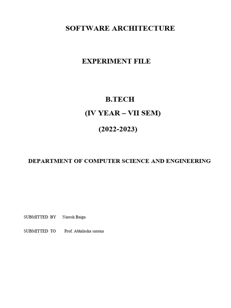 Software Architecture | PDF | Software Development Process | Agile ... Software Architecture | PDF | Software Development Process | Agile ...