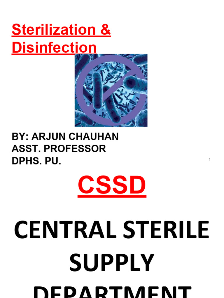 Sterilization | PDF | Sterilization (Microbiology) | Disinfectant