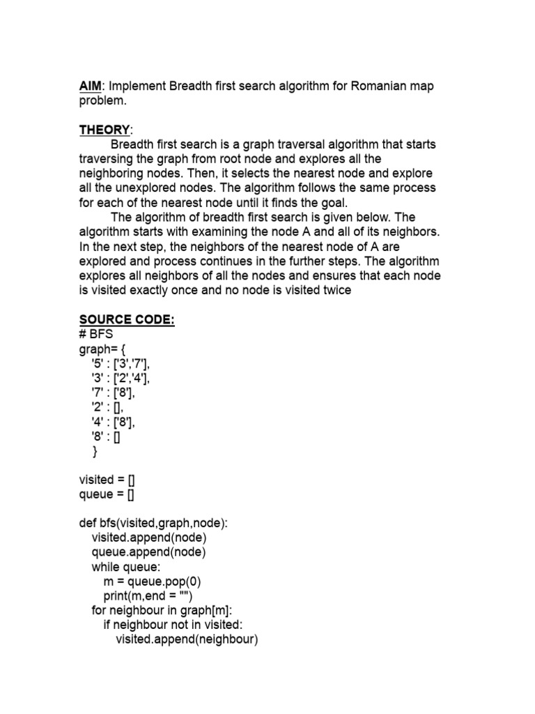 Practical 1 | PDF