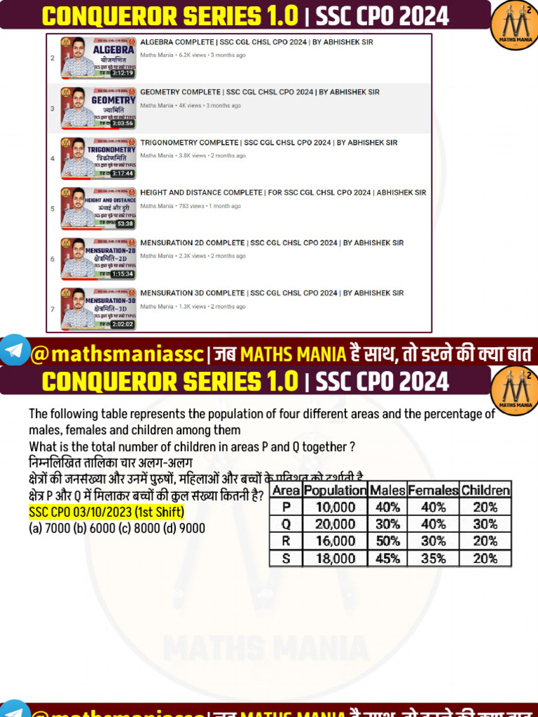Data Interpretation SSC Exams | PDF