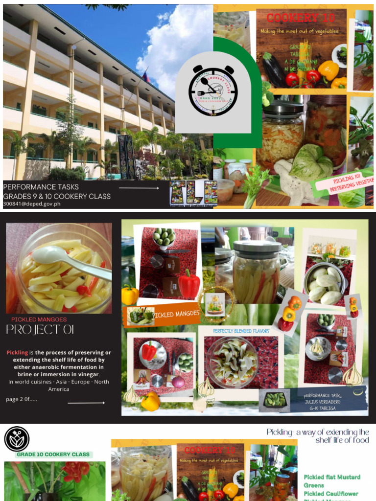 Grade 10 Cookery Specialization Class Pdf