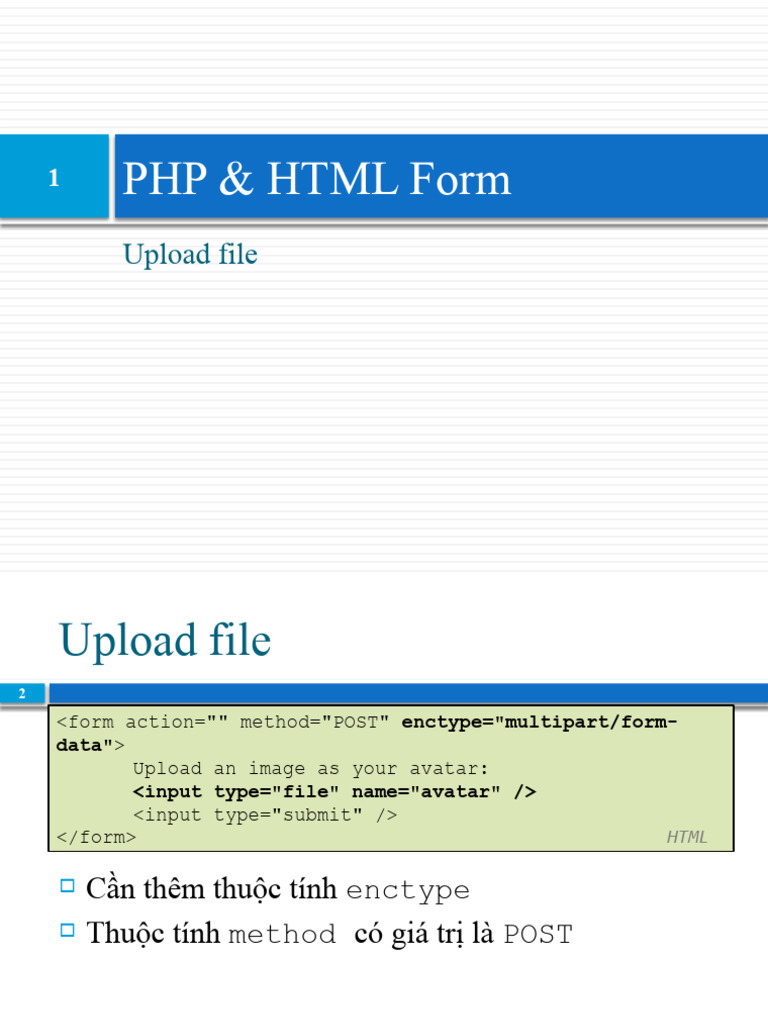 03 PHP Upload Files | PDF