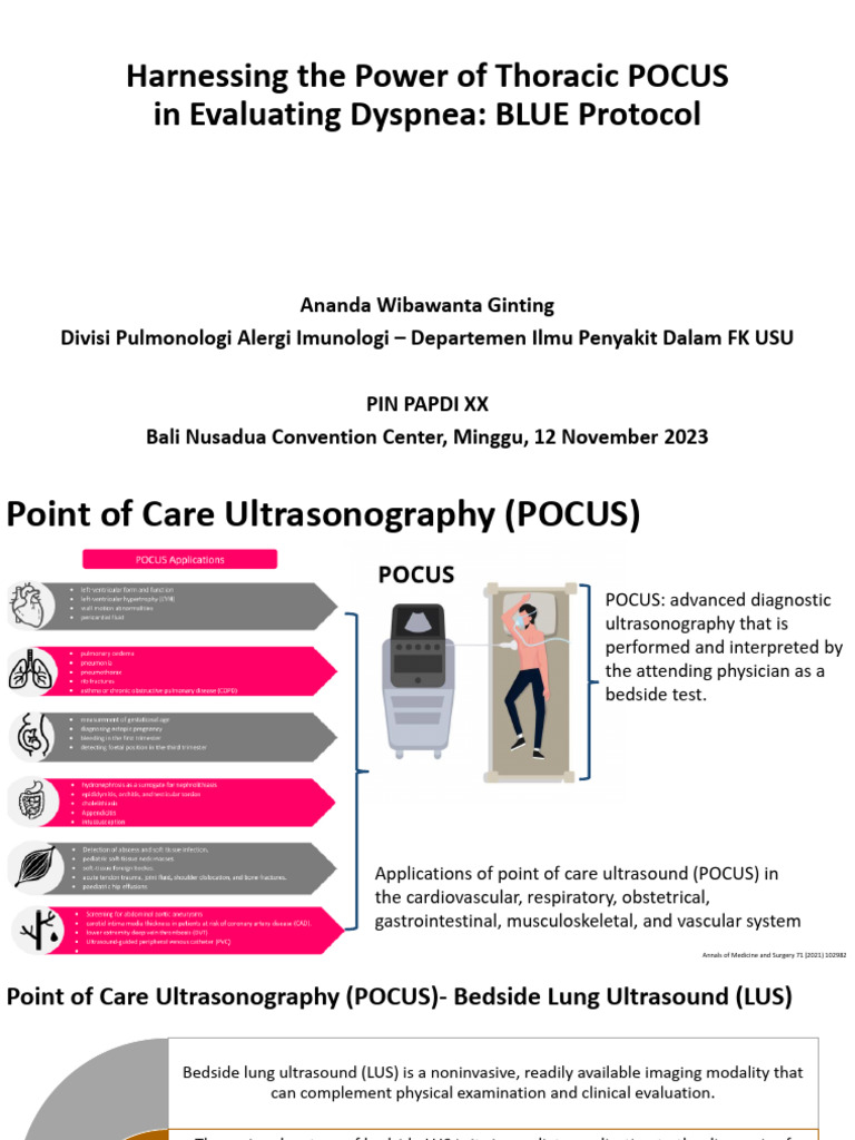 PDF Revisi Harnessing The Power of Thoracic POCUS in Evaluating | PDF ...
