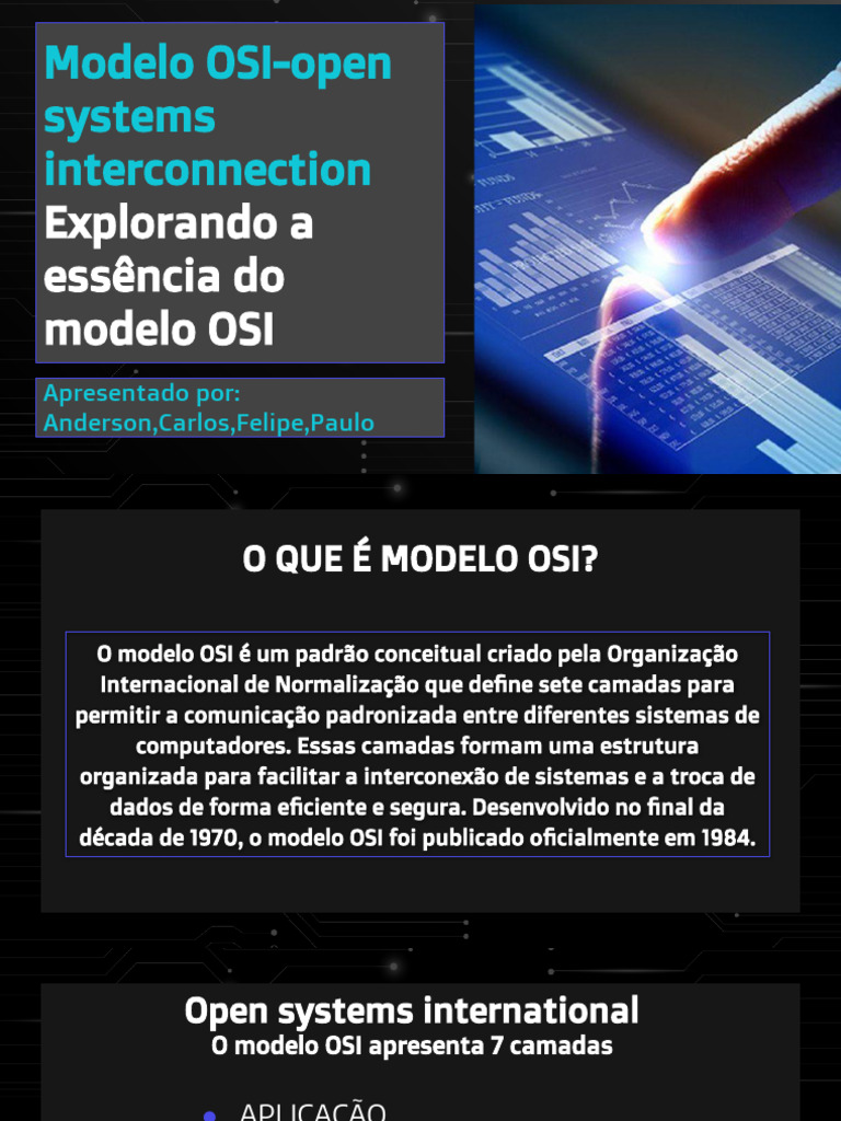 Explorando o Modelo Osi | PDF | Modelo OSI | Rede de computadores