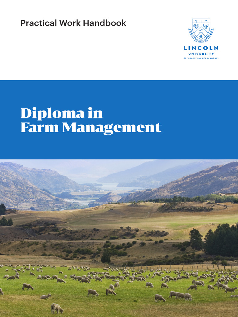 Practical Work Handbook Diploma in Farm Management v2 | PDF ...