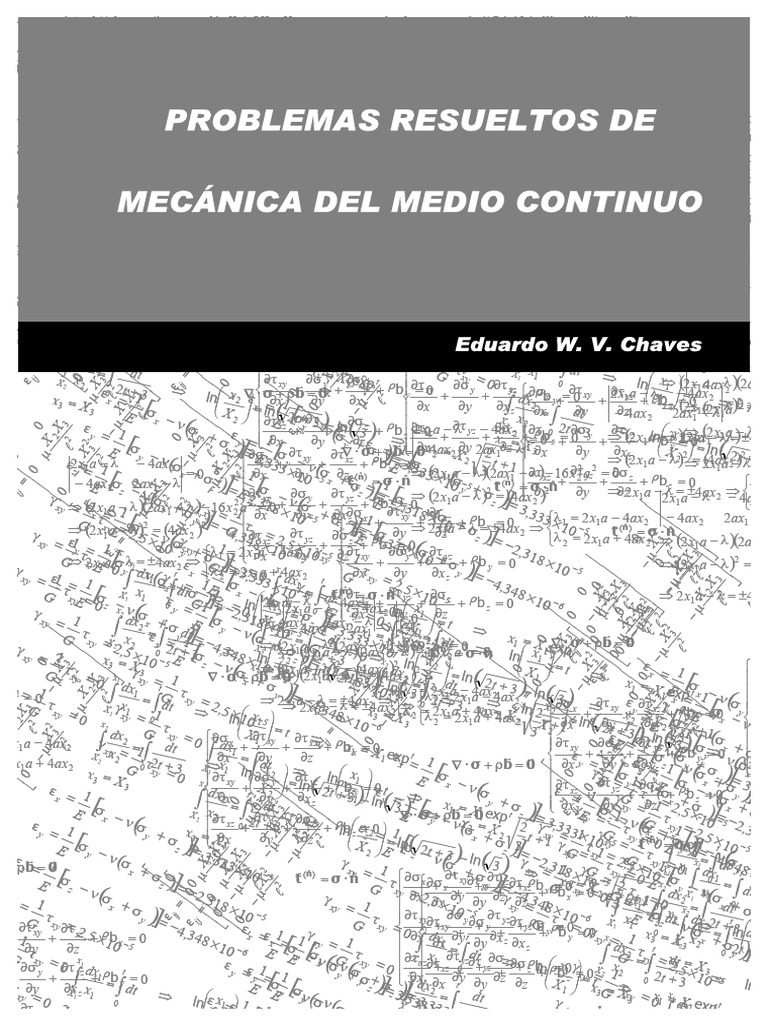 Mecanica Del Medio Continuo-Ejercicos | PDF