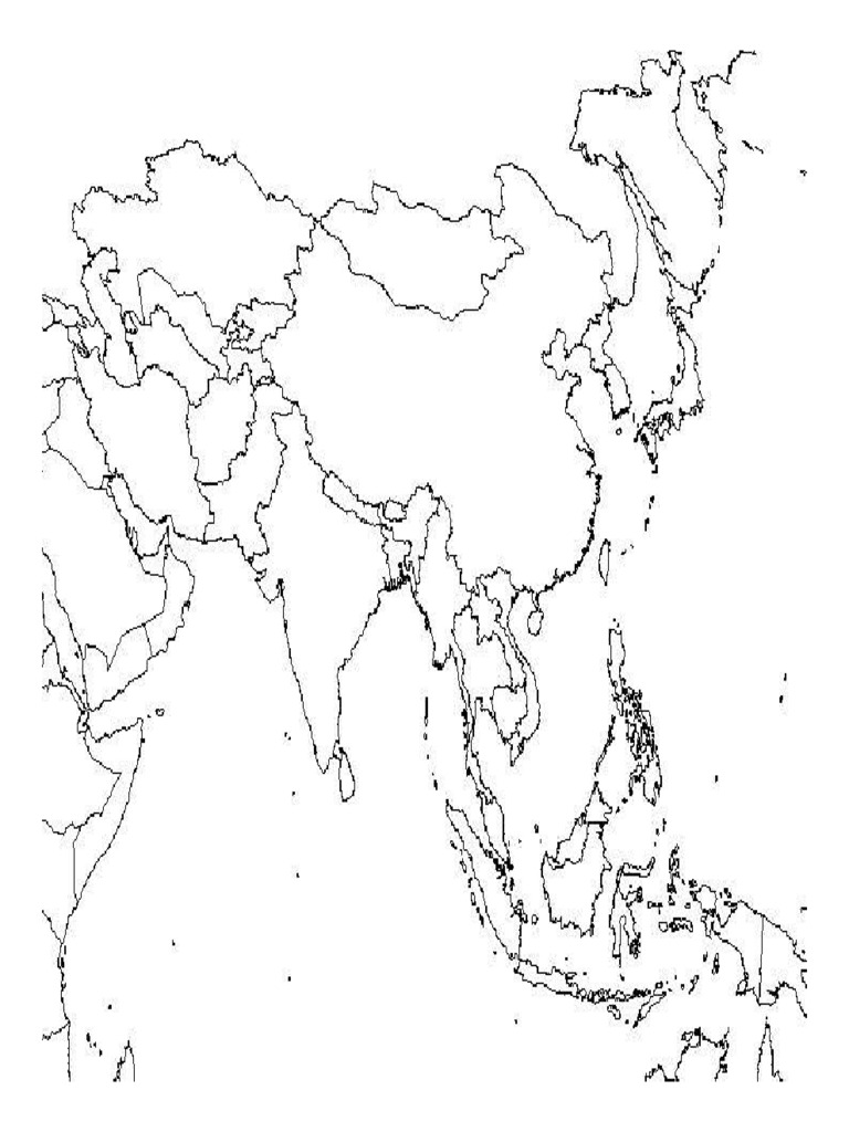 Asia Map | PDF