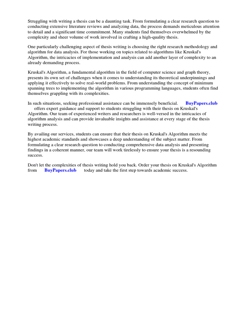 Research Paper On Kruskals Algorithm Pdf Algorithms Analysis Of Variance 