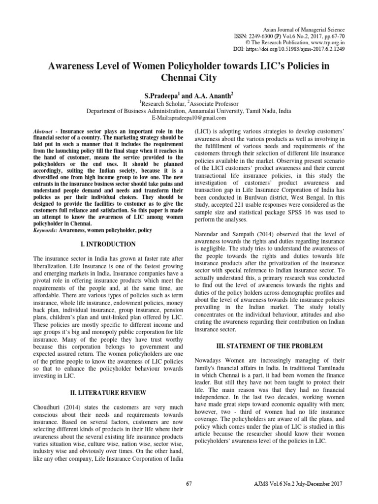 LIC Case Study | PDF | Insurance | Life Insurance