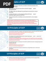 13 GCP Principles | PDF