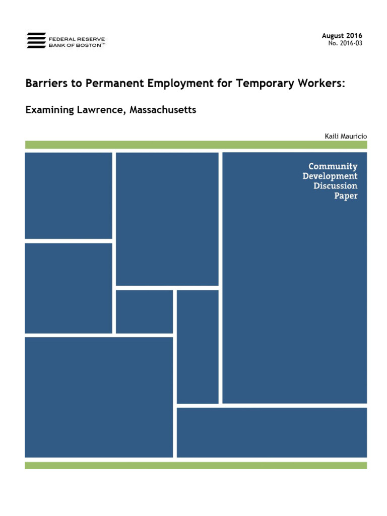 Barriers to Permanent Jobs for Temp Workers | PDF | Employment ...