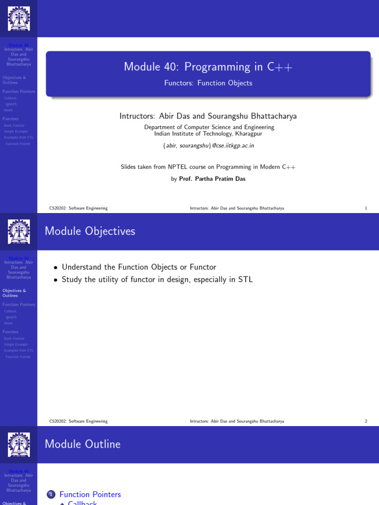 Functor Pdf Pointer Computer Programming Callback Computer