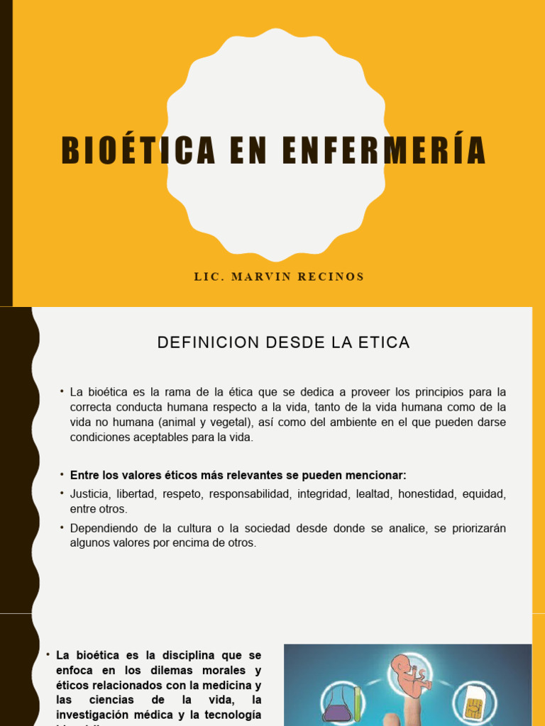 Bioética en Enfermería | PDF | Bioética