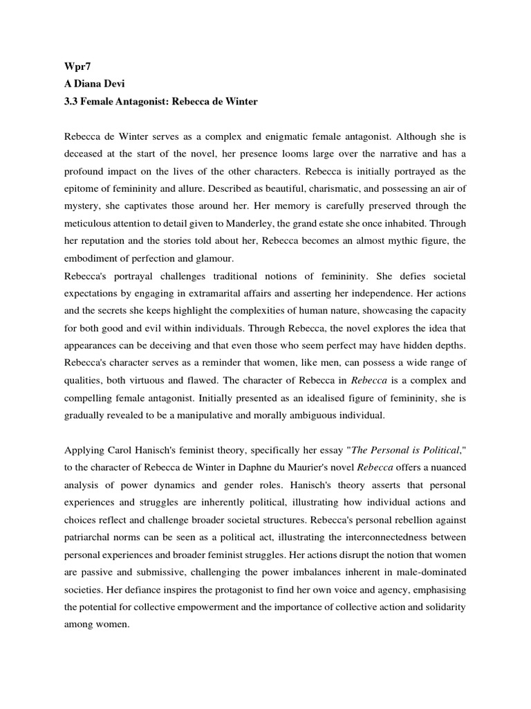 WPR 7 | PDF | Identity (Social Science) | Social Psychology