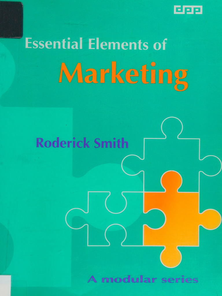 Essential Elements of Marketing - Smith, Roderick - 1995 - London - DP ...