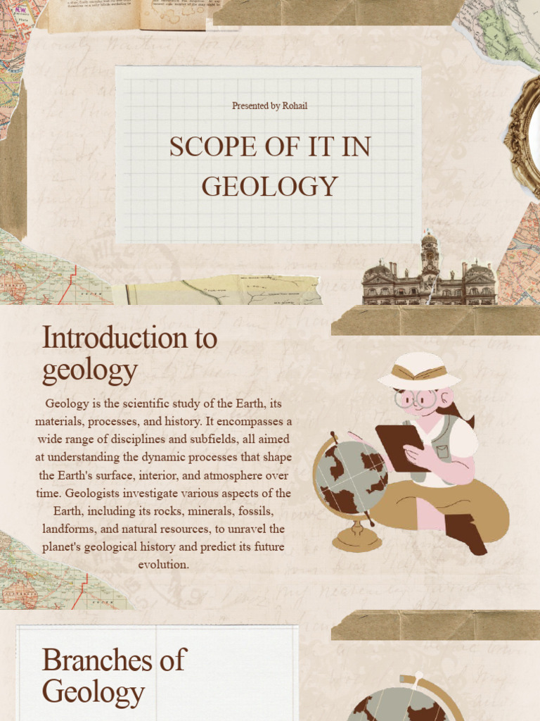 Scope of It in Geology | PDF | Geology | Geographic Information System