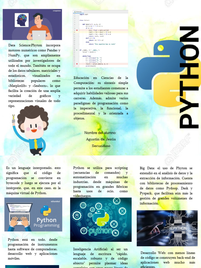 Python 2 Descargar Gratis Pdf Lenguaje De Programación 8262