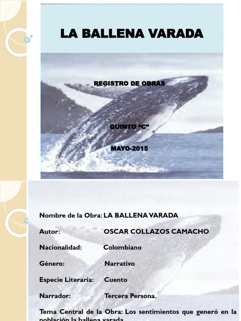 La Ballena Varada: Resumen y Análisis | PDF