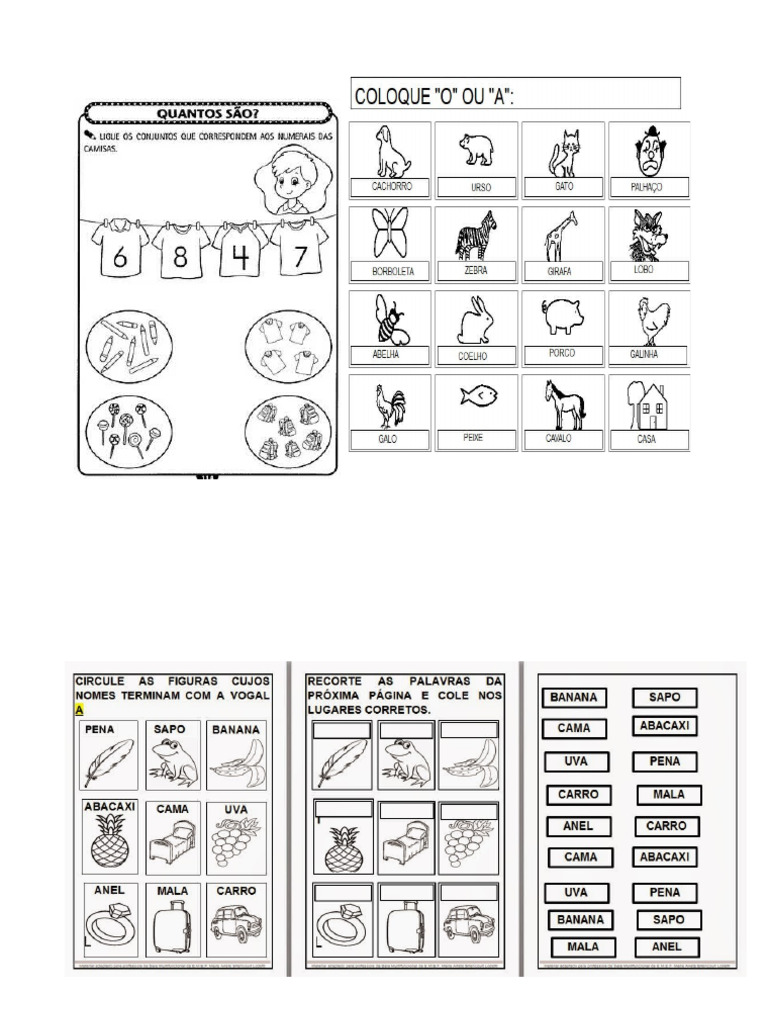 Ativ. Port e Matemática | PDF