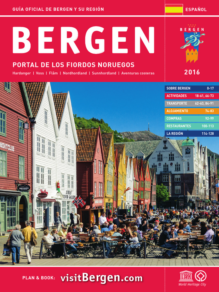 Bergen Guide 2016 - Official Guide For Bergen and The Region - ESPAÑOL ...