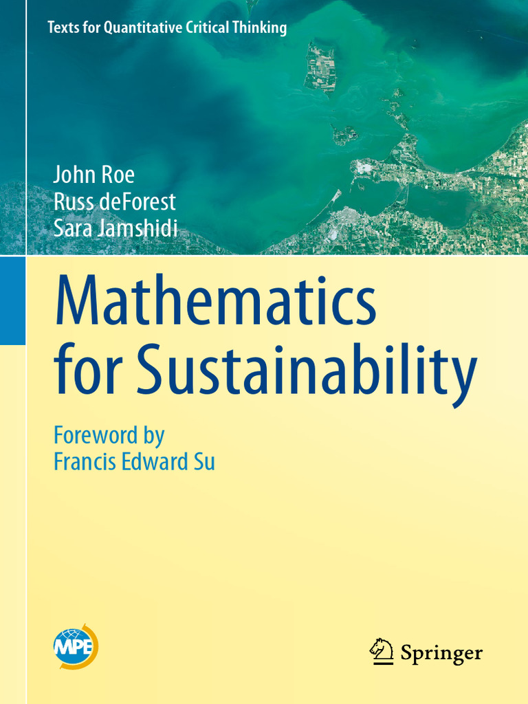 CAP1 - Roe Et Al., 2018. Mathematics For Sustainability | PDF ...