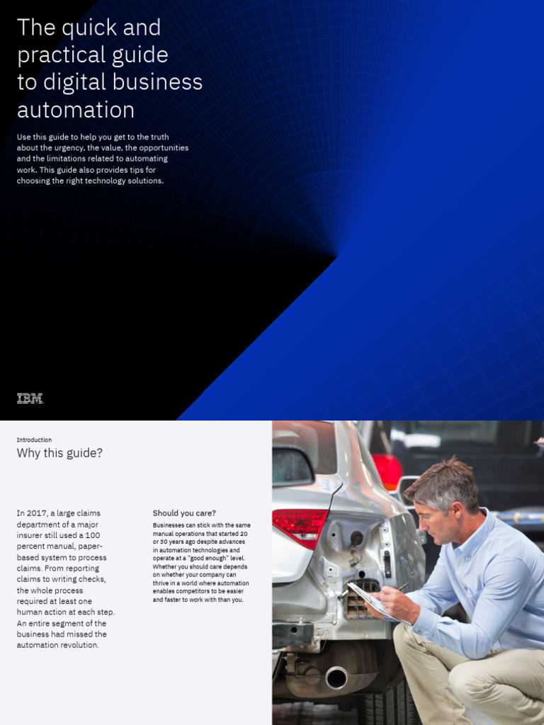 Quick and - Practical Guide - To Digital Business - Automation | PDF ...