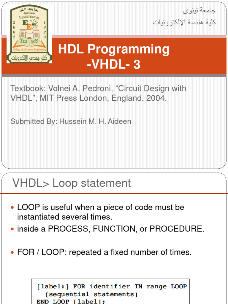 vhdl 3 - copy | PDF