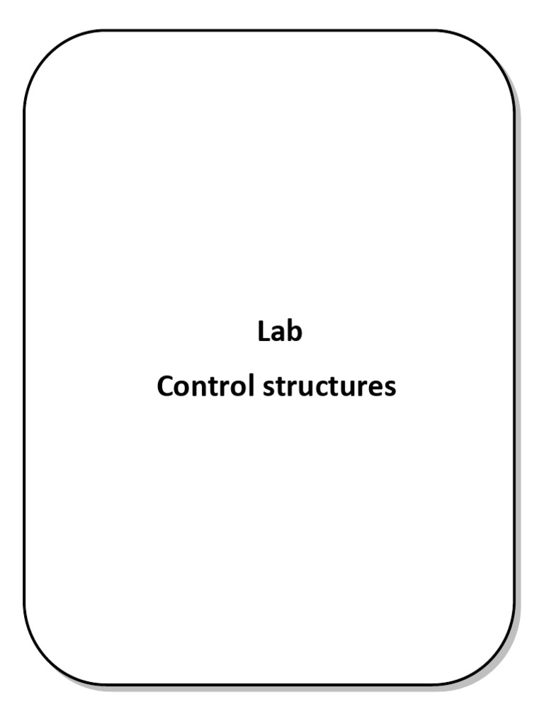 Week-3 (Control Structure) | Download Free PDF | Control Flow ... Week-3 (Control Structure) | Download Free PDF | Control Flow ...