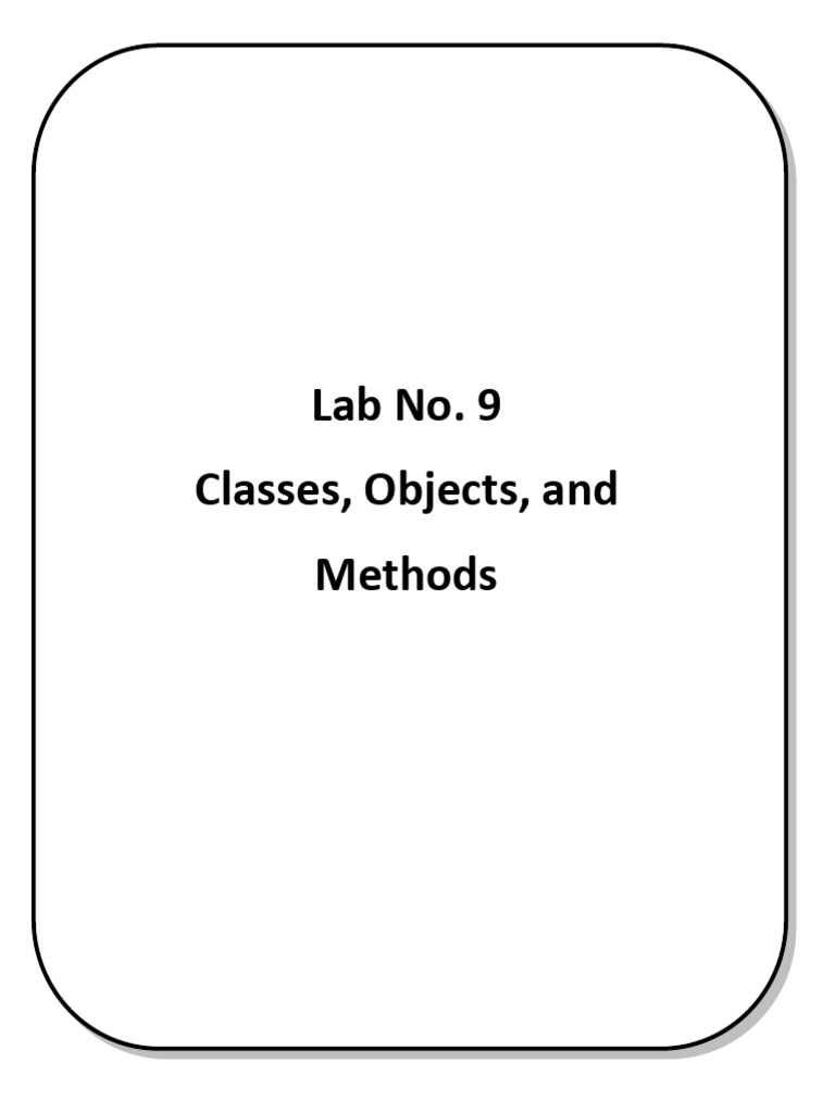 Classes Objects Methods | PDF | Method (Computer Programming) | Class ... Classes Objects Methods | PDF | Method (Computer Programming) | Class ...