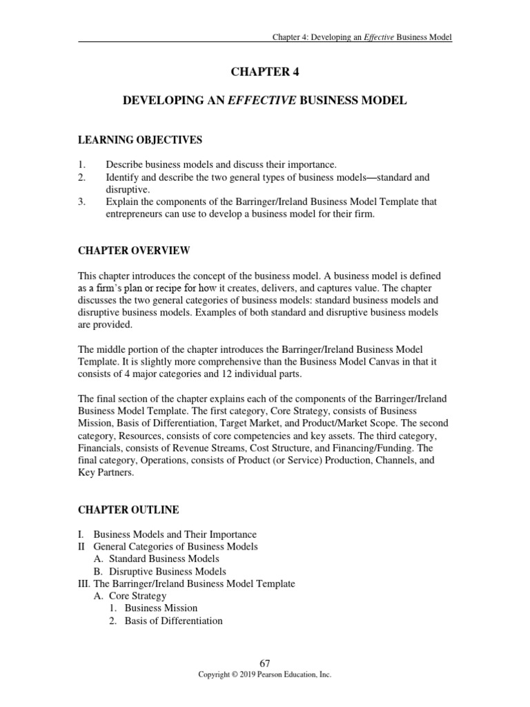 Barringer Business Mod | PDF | Business Model | Etsy