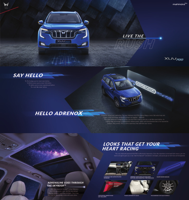 XUV700 - Brochure | PDF