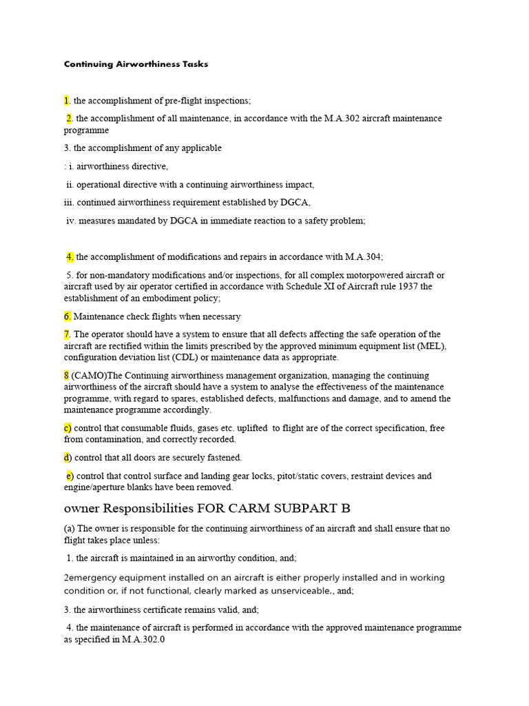 Continuing Airworthiness Management Guide | PDF | Aviation | Aerospace